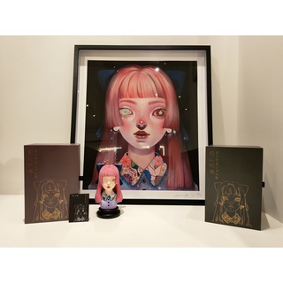 【BoonBoon Art】丸山純奈 Junna Maruyama 自卑感 雕塑+版畫 JP版 全球20版 | 蝦皮購物