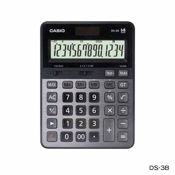 【免運】【CASIO卡西歐】【公司貨附保卡】 CASIO卡西歐 DS-3B 14位元 商用型計算機 | 蝦皮購物