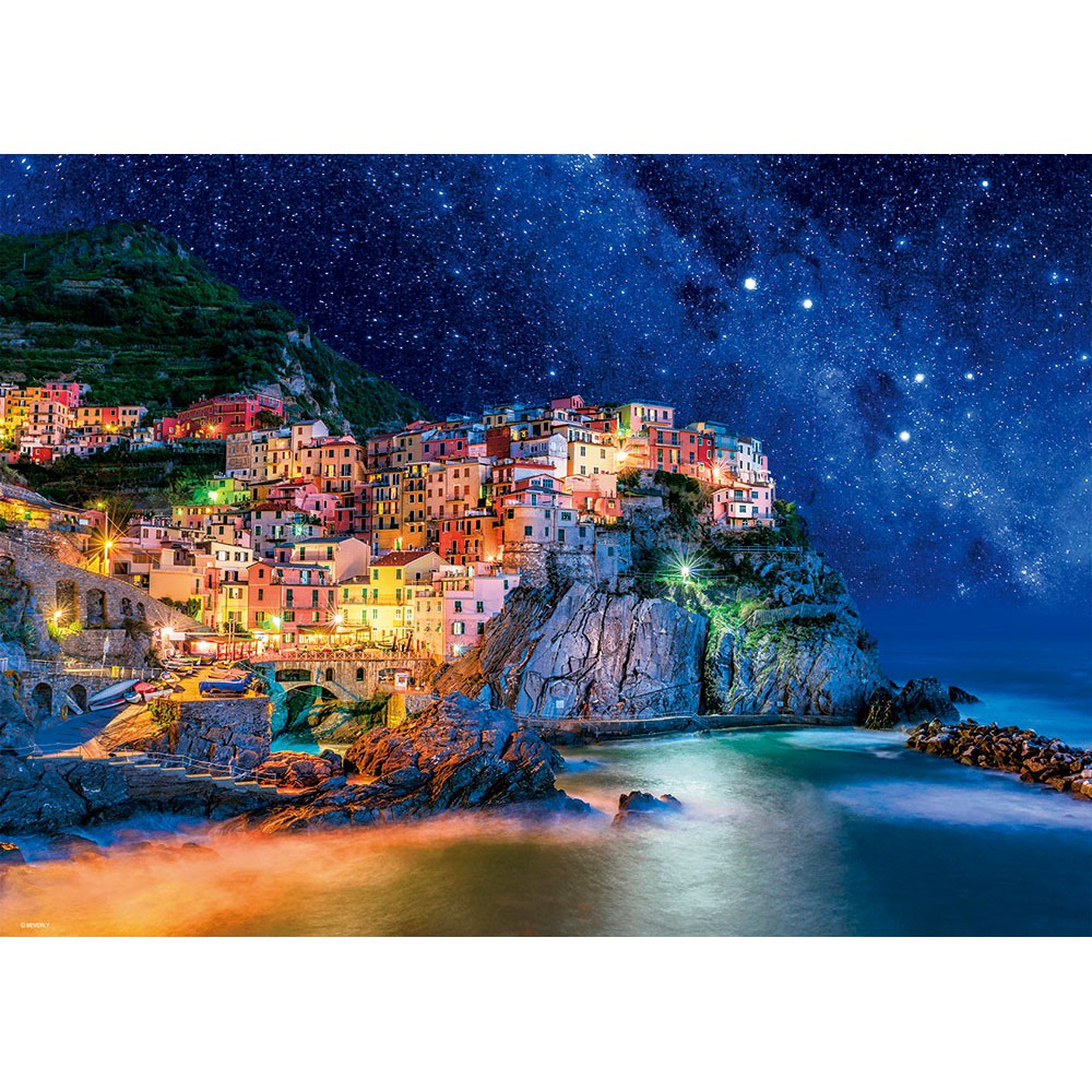 【小巷】風景攝影 義大利 五漁村的星空 (Beverly, 600片, 66-128, 日本進口拼圖) | 蝦皮購物
