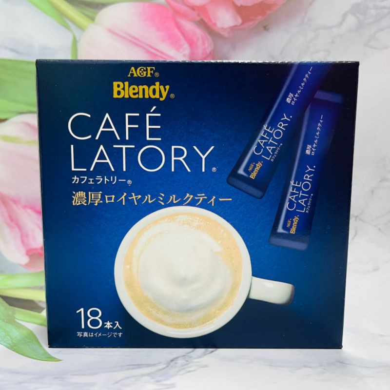[出清良品]AGF Blendy 18入濃厚奶茶隨身包196g/盒(效期到2024.12請確認了效期再下單。） | 蝦皮購物