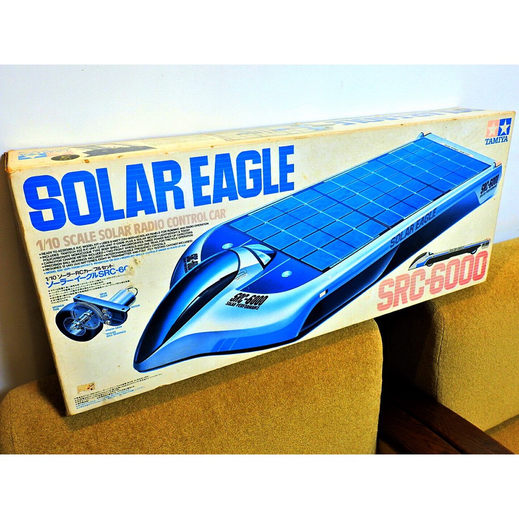 TAMIYA 1992年 56101 SOLAR EAGLE SRC-6000 太陽能車 含遙控器 套裝 田宮 遙控車 | 蝦皮購物