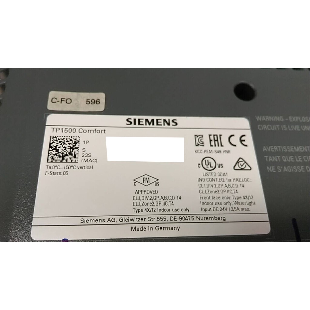 達鍇國際-新竹 工業設備維修 西門子TP1500人機維修 不開機 無畫面 觸控異常...等 維修 | 蝦皮購物