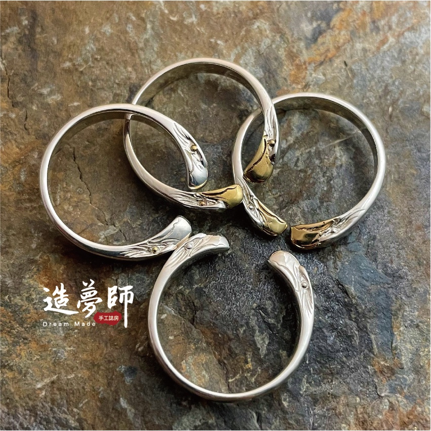 造夢師 手工訂製【Goro's 高橋吾郎】【高端復刻】四目鷹戒 鷹頭戒 老鷹 925純銀 戒指/指環/開口戒/銀戒 | 蝦皮購物