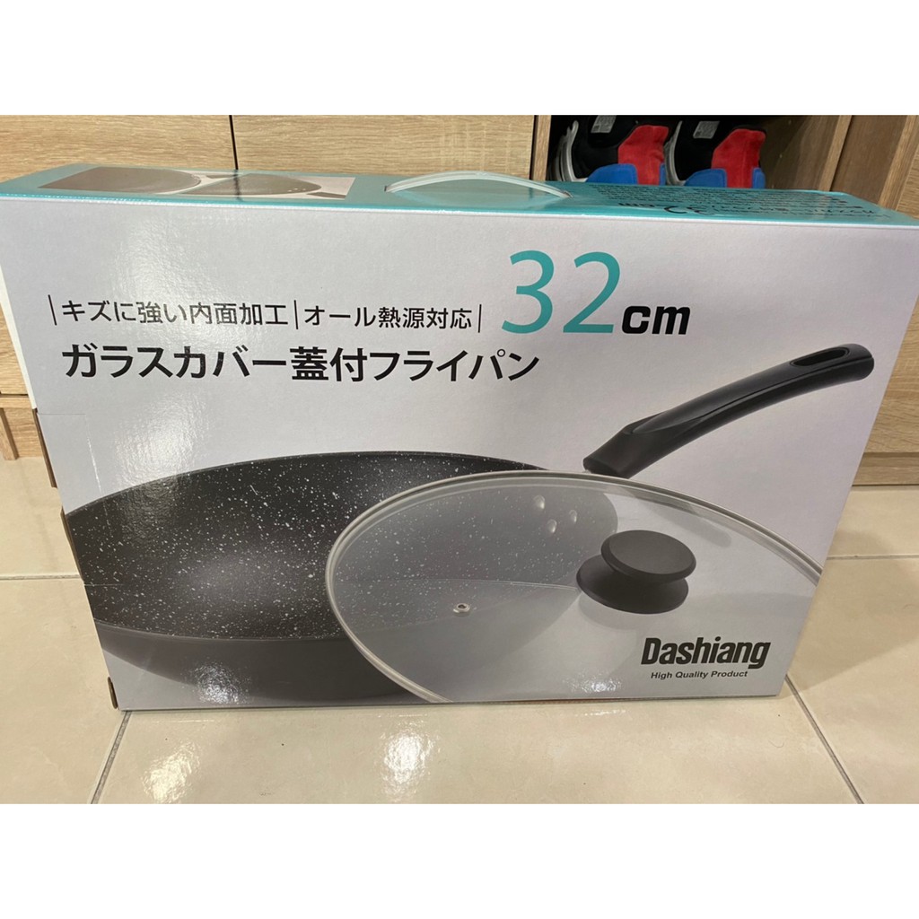 DASHIANG 32CM 碳鋼 單把 炒鍋 | 蝦皮購物
