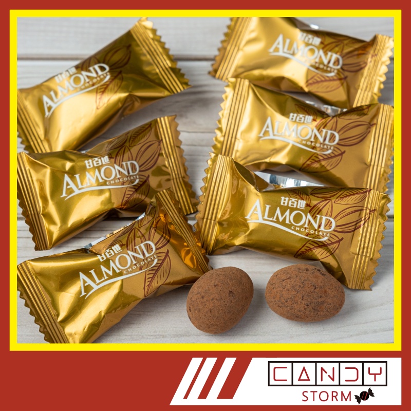 干百世 甘百世 巧克力粉杏仁豆 巧克力 堅果巧克力【Candy Storm 糖果風暴】 | 蝦皮購物