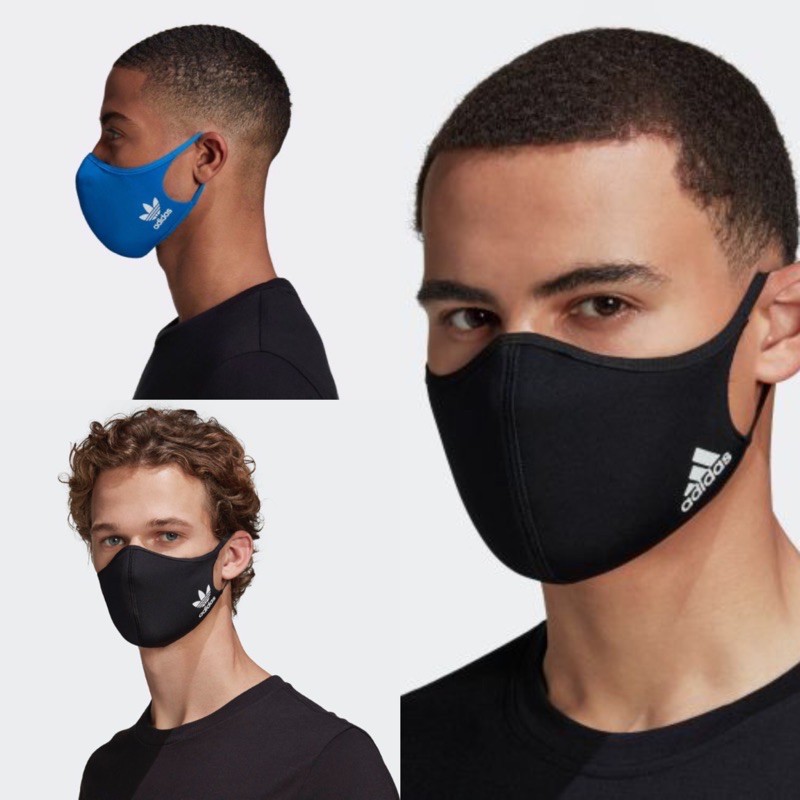 ⭐️YOZU ⭐️愛迪達 adidas 口罩 黑藍 H32391 H08837 hb7851 | 蝦皮購物