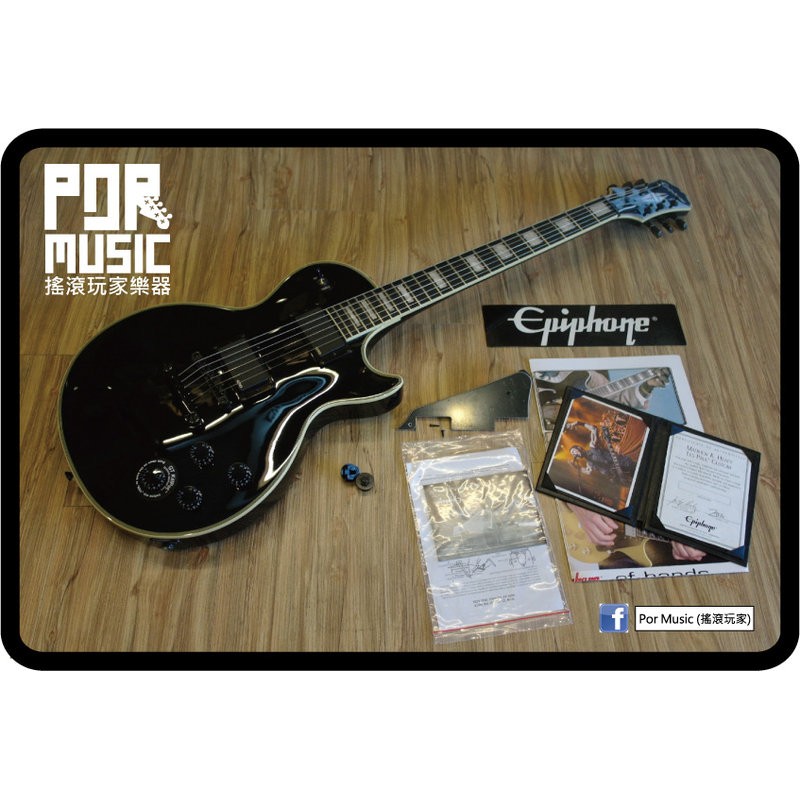 【搖滾玩家樂器】全新 Epiphone Ltded Matthew K Heafy Les Paul Custom代言琴 | 蝦皮購物