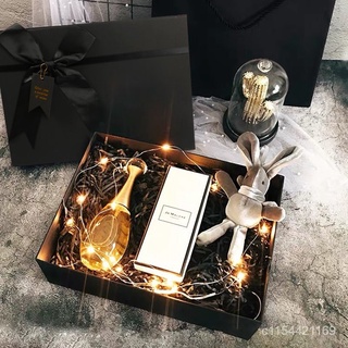 【滿799免運】蝴蝶結禮品盒大號禮物盒生日禮盒鞋盒長方形包裝盒高檔大氣手提盒jioyh NQKC | 蝦皮購物