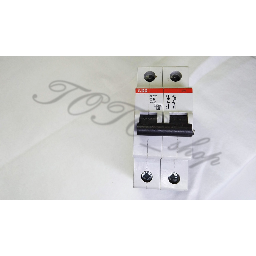 【東東商城】ABB S202.S203 C6 無熔絲開關 『C5-05』小型斷路器 S200系列 | 蝦皮購物