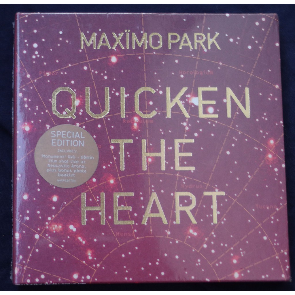 馬克西莫公園 Maximo Park - Quicken the Heart CD+DVD / 全新 | 蝦皮購物