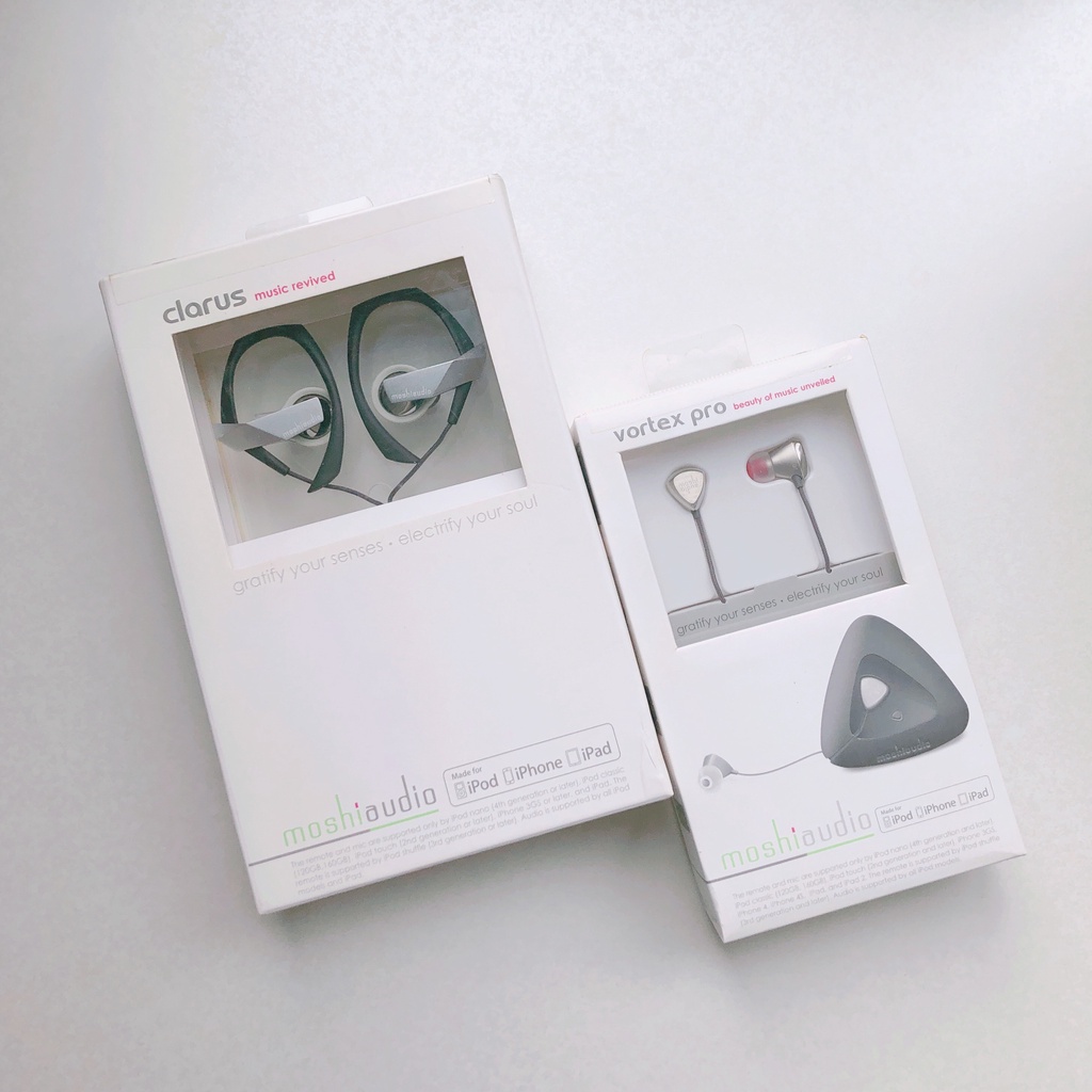 全新 Moshi Clarus dulcia Vortex Pro 入耳式 雙單體 耳掛式 有線 耳機 專業版 | 蝦皮購物