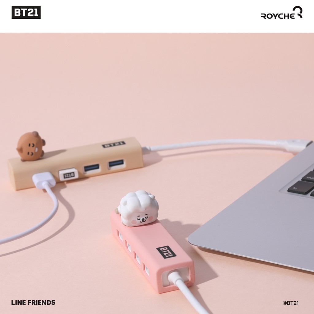 KOYA【絕版限量】K-pop韓流站 BT21 BABY USB 集線器(獨家贈BTS限量海報一張，送完為止) | LINE官方帳號開店幫手