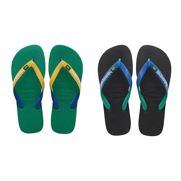 【Havaianas】哈瓦仕 Brasil Mix 夾腳拖 人字拖 黑色 綠色 男鞋 -4123206-2078U | 蝦皮購物