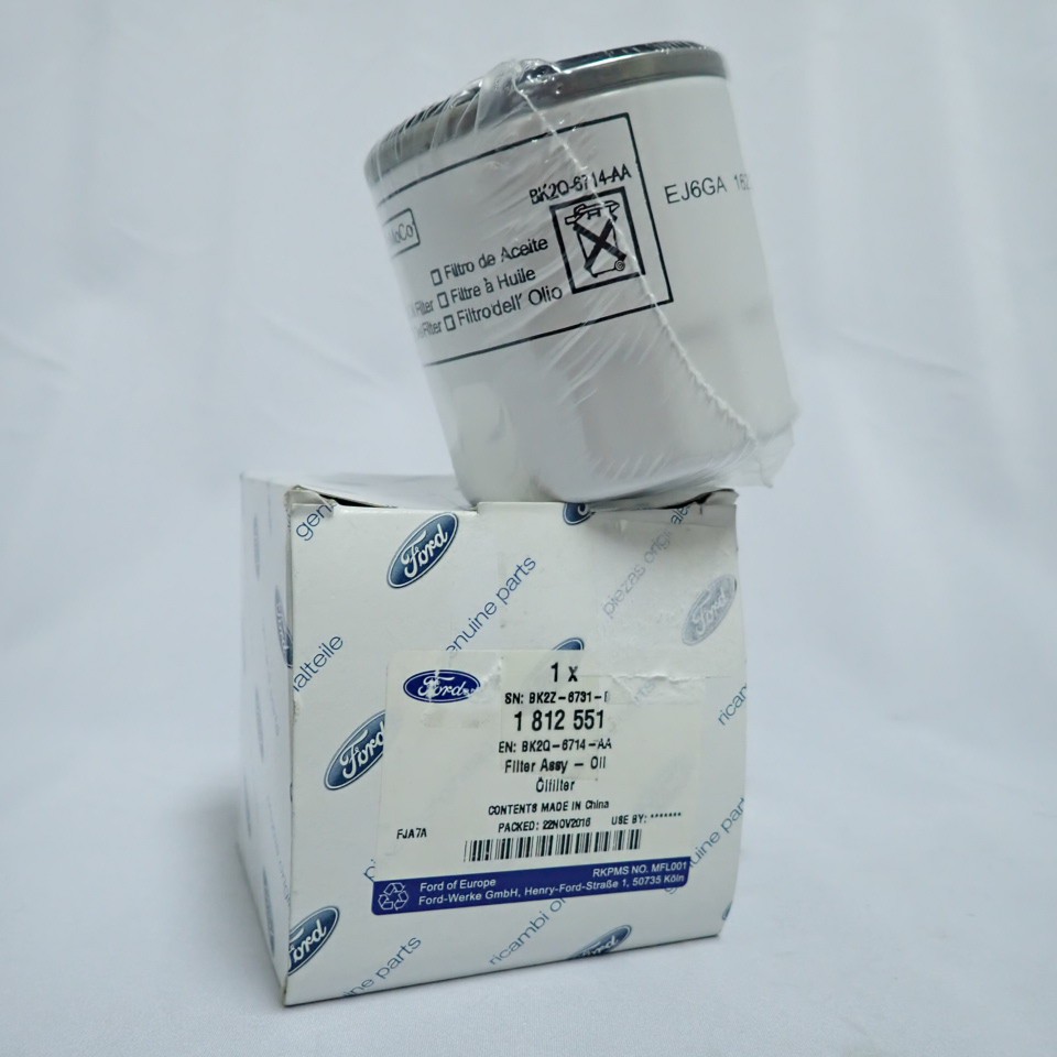 【一百世】福特 正廠 機油芯 適用 旅行家 TOURNEO CUSTOM BK2Q6714AA 機油濾芯 機油濾清器 | 蝦皮購物