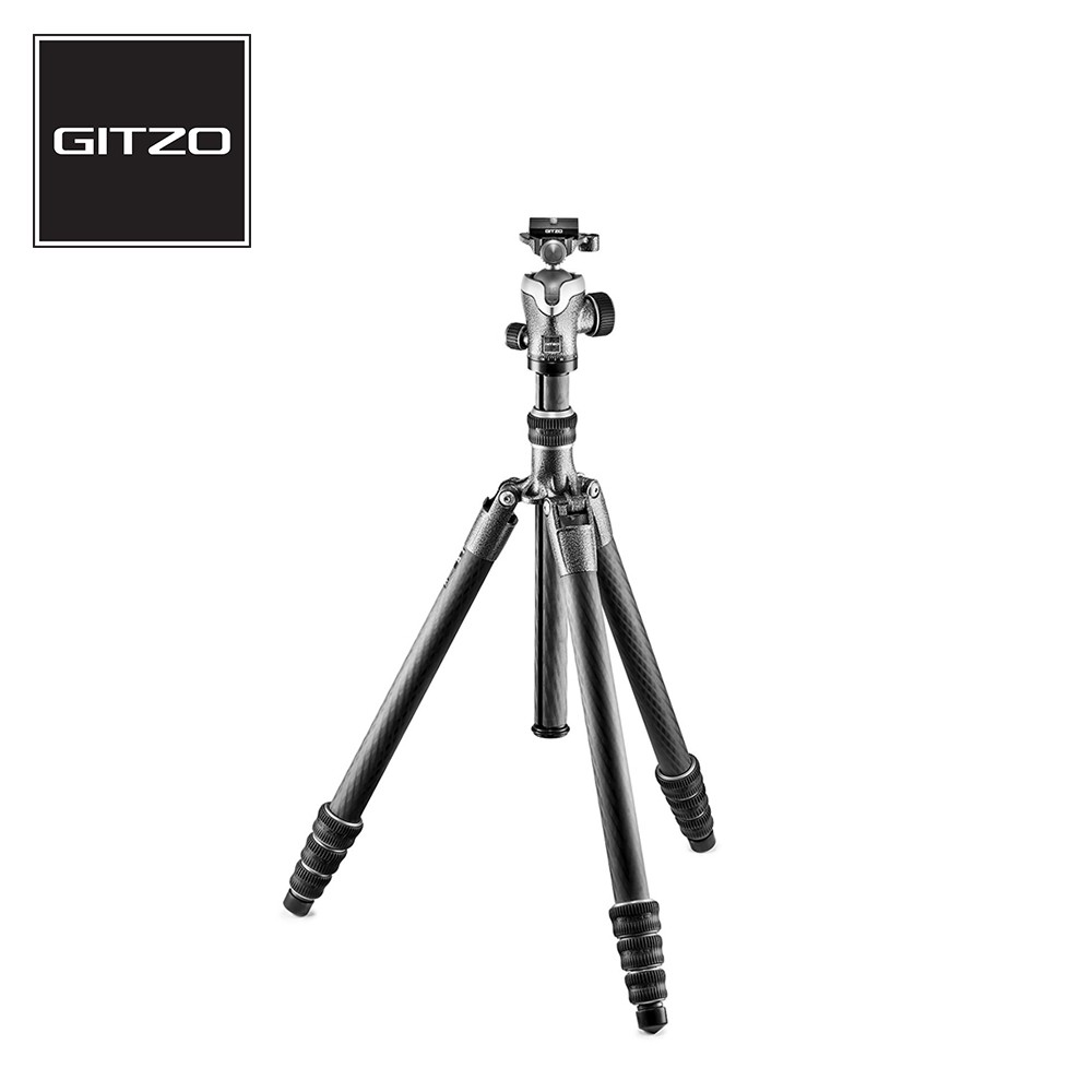 Gitzo Traveler 碳纖維 2號 4節 三腳架 球型雲台套組 旅行家系列 GK2545T-82QD 公司貨 | 蝦皮購物