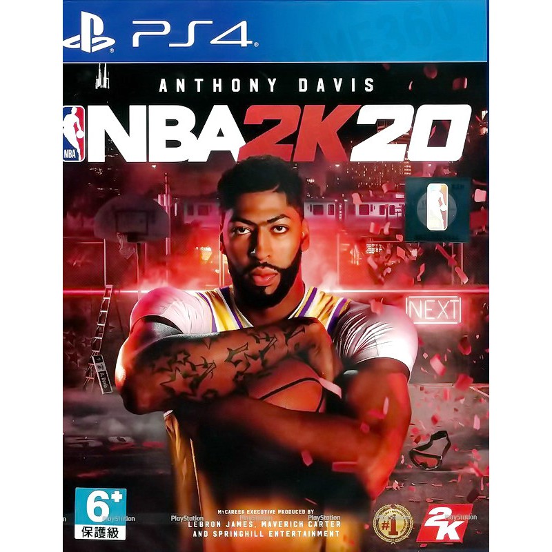 【全新未拆】PS4 美國職業籃球賽 2020 NBA 2K20 中文版【台中恐龍電玩】 | 蝦皮購物