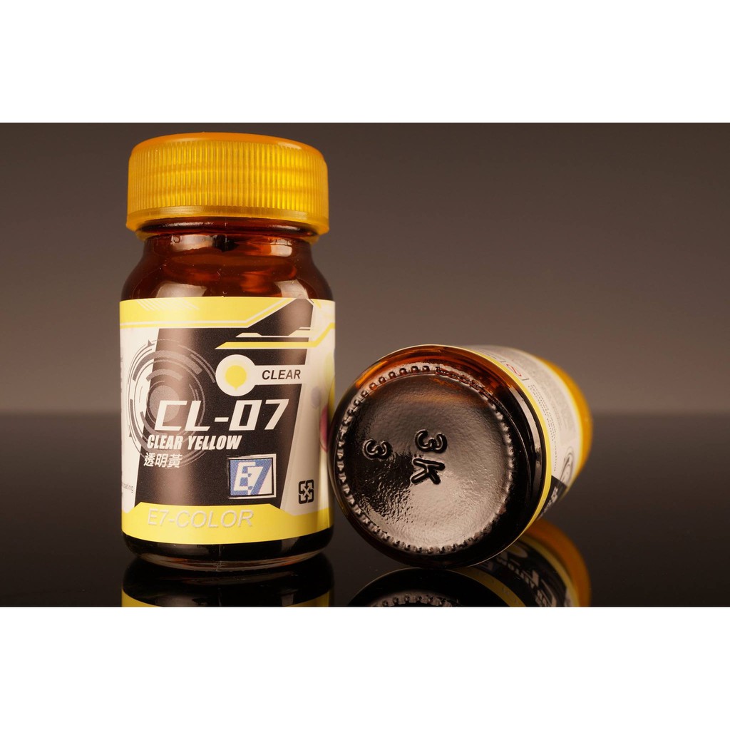 【龍門】E7-MODEL 透明色系列 CL-07 透明黃 | 蝦皮購物