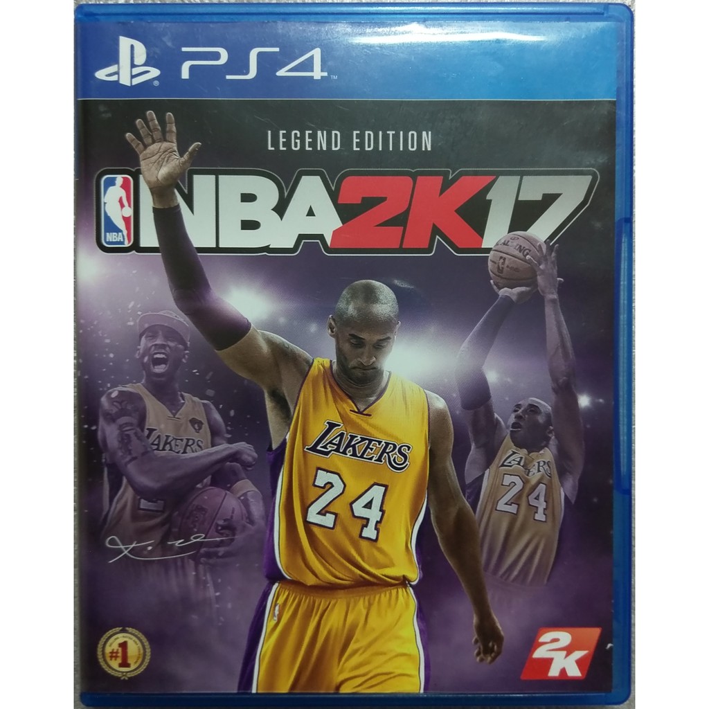 PS4 NBA2K17 Legend Edition Kobe Bryant 傳奇珍藏版 中文版 | 蝦皮購物