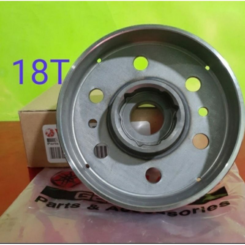 山葉 雙碗鈴離合器 Yamaha Vega Jupiter z Vega r 18T 5TP | 蝦皮購物