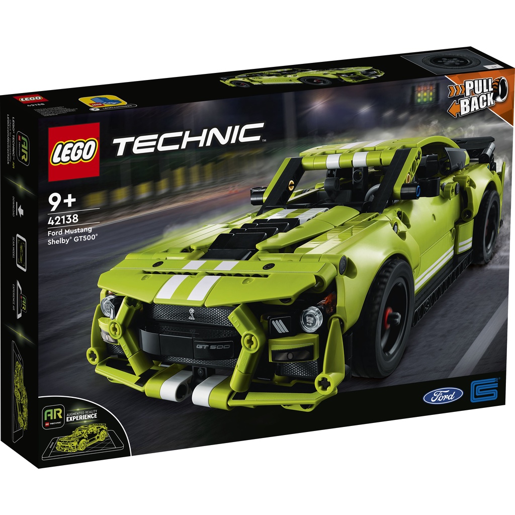 【群樂】盒組 LEGO 42138 Tech-福特Mustang Shelby GT500 | 蝦皮購物