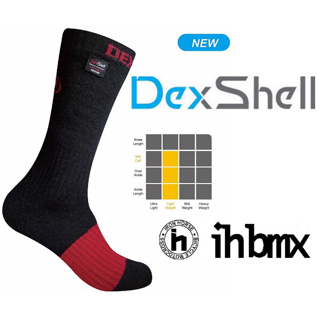 【仁維生活】DexShell Flame Retardant 長筒-阻燃防水襪 黑色 | 蝦皮購物