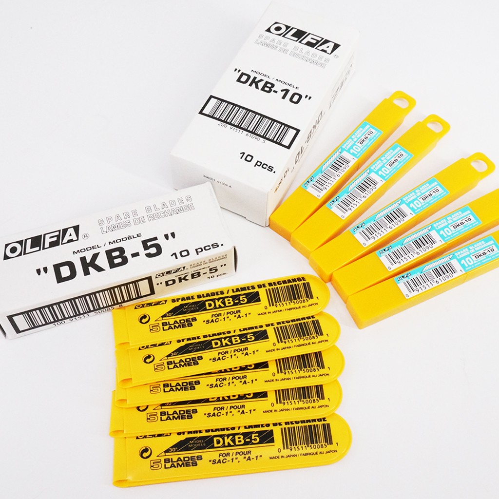 OLFA 經濟型30度細工刀刀片DKB-5 DKB-10 SAC-1 LTD-05 A-1 美工刀刀片 刀片 美工刀 | 蝦皮購物