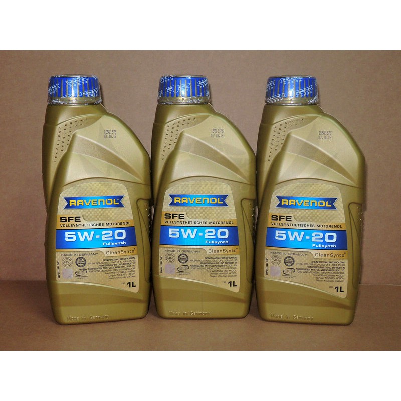 《TT油品》Ravenol 日耳曼 SFE 5W20【中高階】來源明確【公司貨】SP認證 FOCUS KUGA | 蝦皮購物