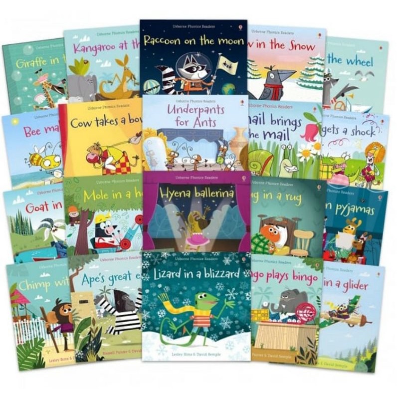 My First Phonics Reading Library孩子的自然發音故事寶盒 | 蝦皮購物