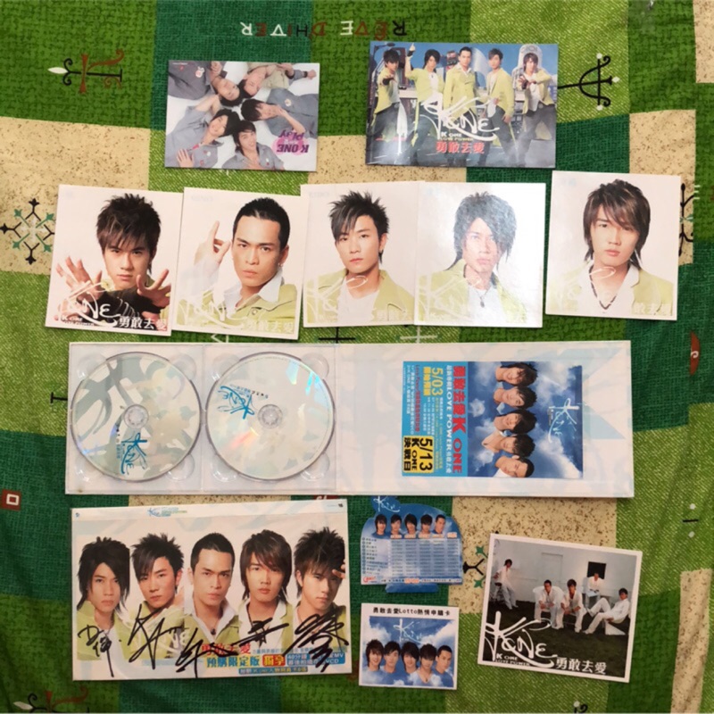 Kone 勇敢去愛預購版 親筆簽名 Gino 蔡東威 JR 紀言愷 | 蝦皮購物