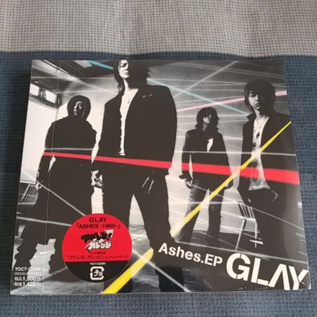 【日本原版】初回生產限定版／GLAY／Ashes.EP (CD+DVD) | 蝦皮購物