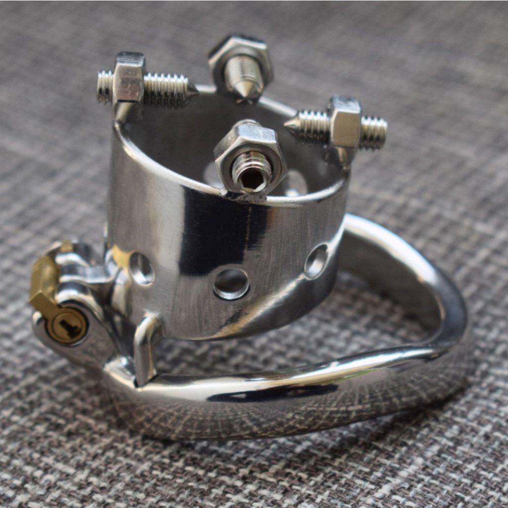 FRRK不銹鋼CB鎖鏤空陽具籠 陰莖鎖 禁錮鳥籠貞操鎖 禁慾防出軌 BDSM kinky 束縛 調教 虐戀情趣 | 蝦皮購物