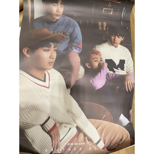 BTOB Brother Act. 海報 -3種版本 | 蝦皮購物