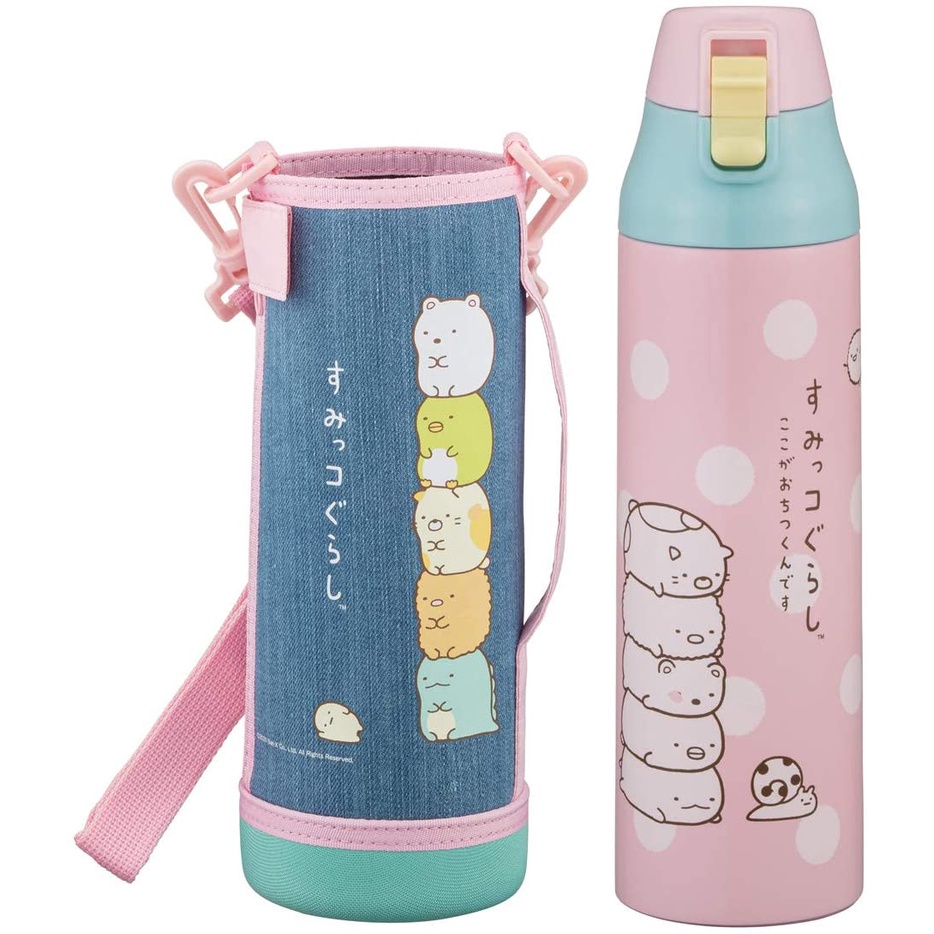 日本SKATER 超輕量 不銹鋼保溫瓶 直飲式 水壺 580ml 470ml SDC6N SDC4 角落生物 | 蝦皮購物