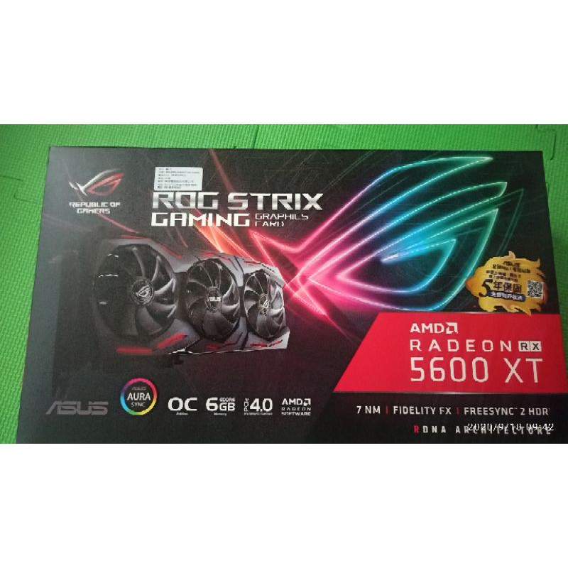 ASUS ROG RX 5600XT 效能等同2060 | 蝦皮購物
