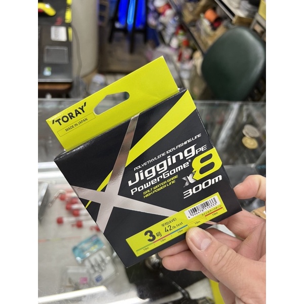 《惡霸釣具》日本TORAY Jigging PE Power Game X8 300M PE母線 大物鐵板專用 | 蝦皮購物