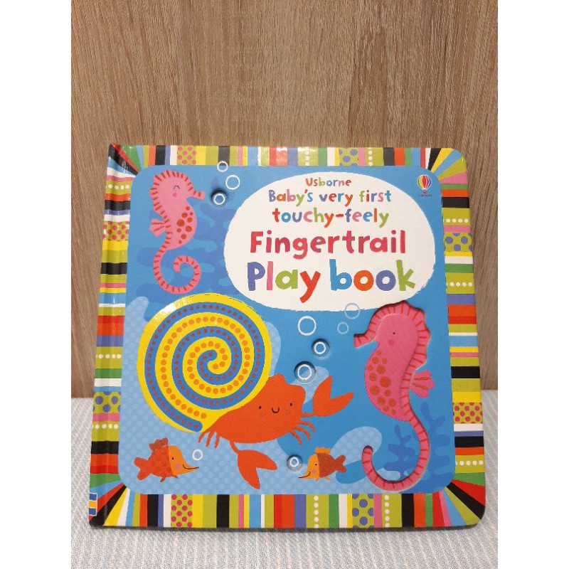 Baby's Very First Finger Trail Playbook 觸摸書 親子共讀 | 蝦皮購物
