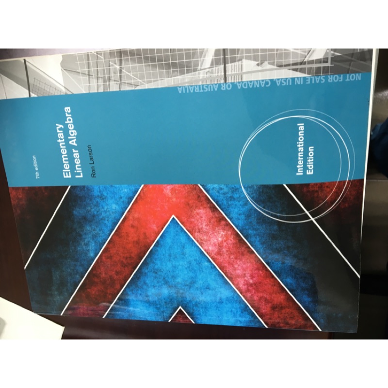 elementary linear algebra ron larson 7th edition | 蝦皮購物