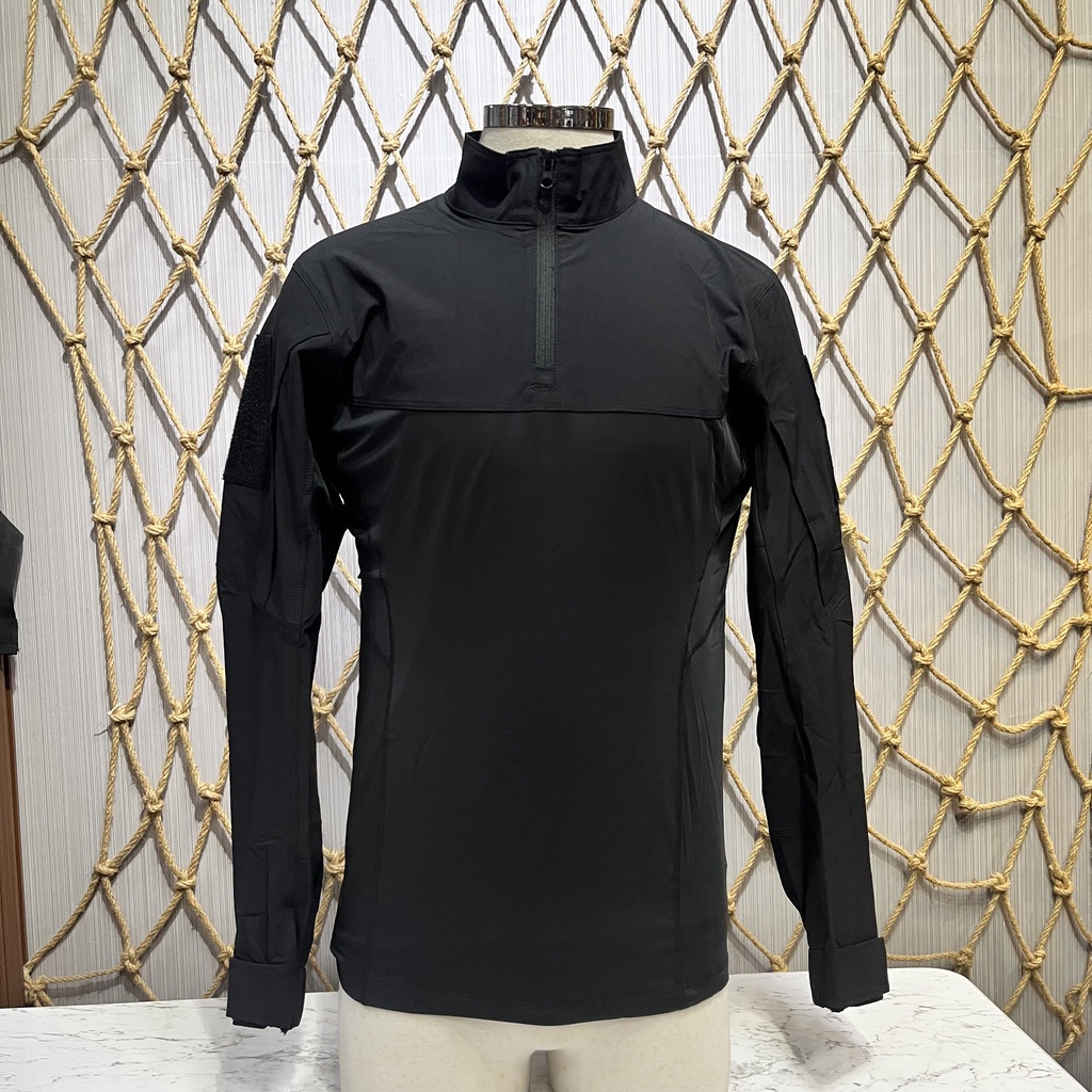 【A-1】尼龍立領青蛙裝 黑 82054 戰鬥服 輕化衣 救災服 特種 戰鬥衫 | 蝦皮購物