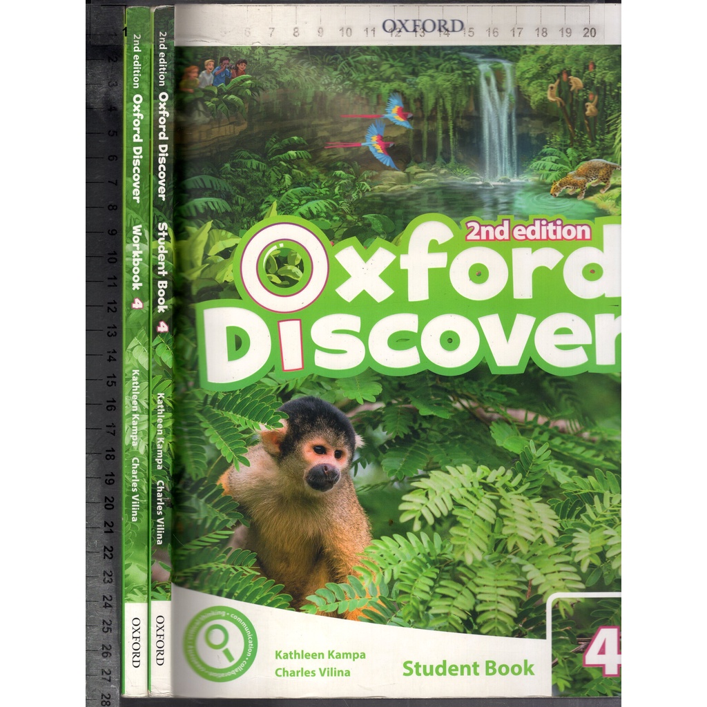 3O《Oxford Discover 4 Student Book+Workbook 共2本 2e》(序號已使用) | 蝦皮購物