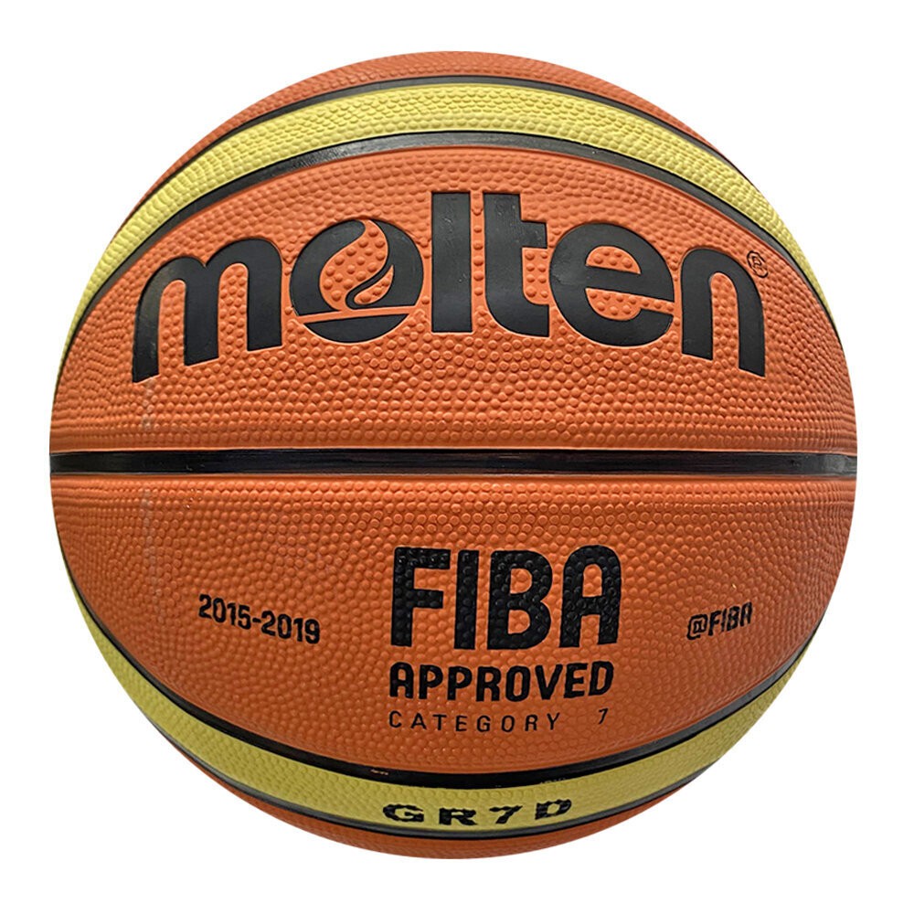 【全新正品未充氣】Molten 籃球 GR7D 室外球 橡膠球 標準男子比賽球 FIBA國際籃球協會認證 | 蝦皮購物