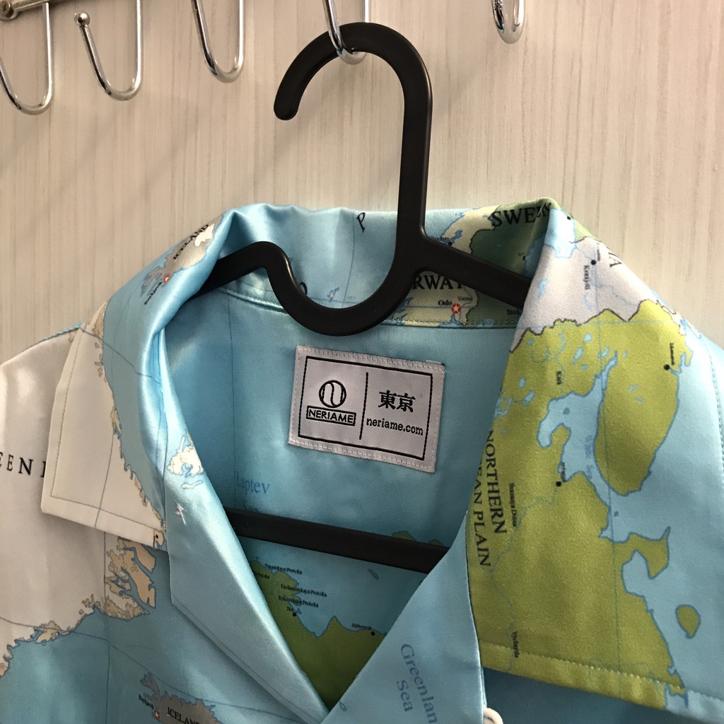 neriame_tokyo 練飴東京 世界地圖絲滑襯衫衣褲組 SS20 "HAVE A NICE TRIP" STYLE | 蝦皮購物