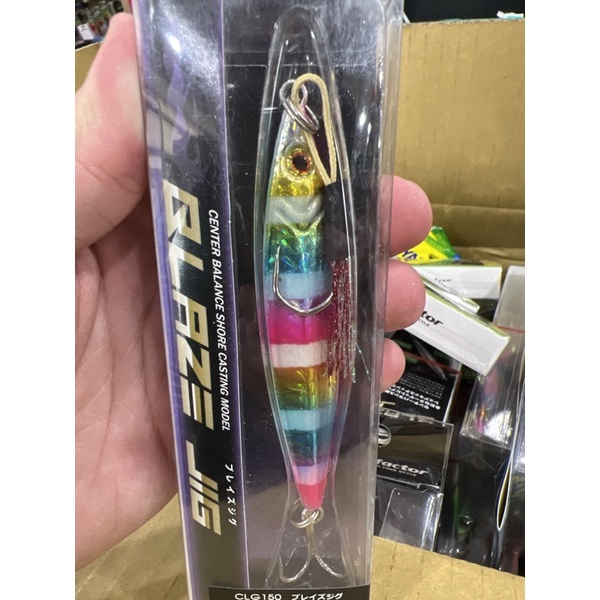 日本 Cross Factor Blaze Jig 岸拋 鐵板 微鐵 路亞 入門推薦 付鉤 平價鐵板 船釣 小鐵 鮪魚 | 蝦皮購物