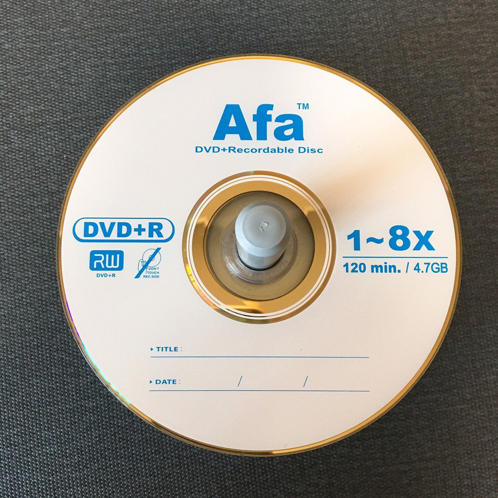 Afa DVD+R 1-8X 4.7GB/120min 空白光碟（單片售） | 蝦皮購物