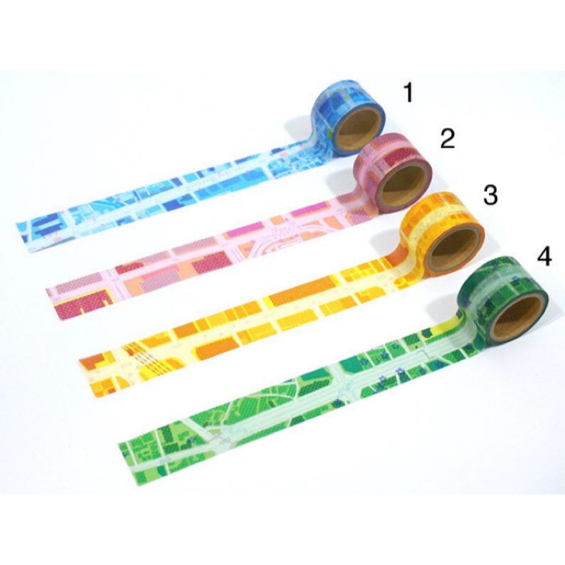 日本紙膠帶 地圖 ZENRIN mati mati STREET MEMO TAPE-表參道/丸之內 | 蝦皮購物