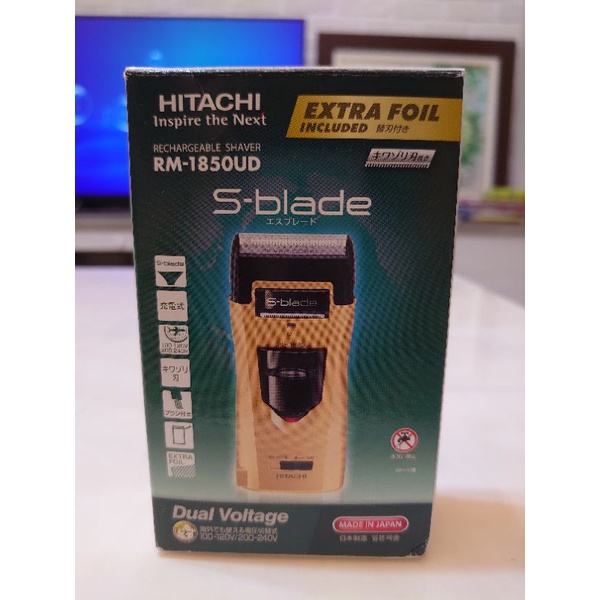 HITACHI 隨身型刮鬍刀（RM-1850UD） | 蝦皮購物