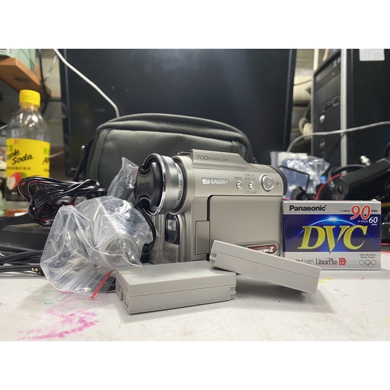 二手 Sharp Viewcam Z DV 攝影機 可翻轉螢幕 (使用mini DV帶) | 蝦皮購物