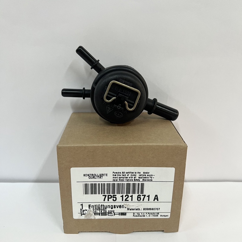 【嘉睿JR】7P5121671A PORSCHE保時捷 排氣閥 純正原廠 | 蝦皮購物