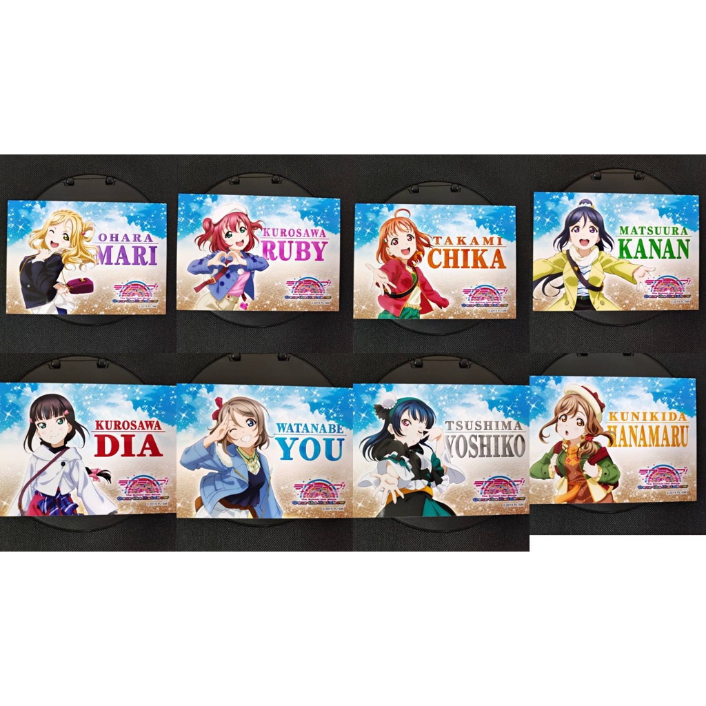 【全新】日版 LoveLive!Sunshine! Aqours over the rainbow 相片 寫真 收藏卡 | 蝦皮購物
