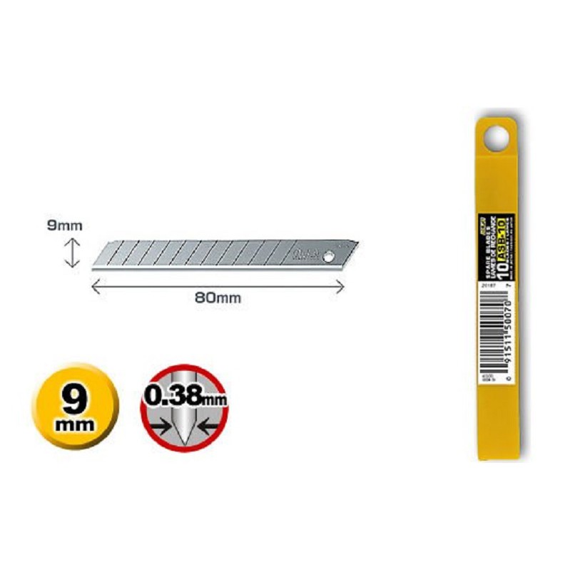 OLFA小型美工刀片ASB-10(10片裝) | 蝦皮購物