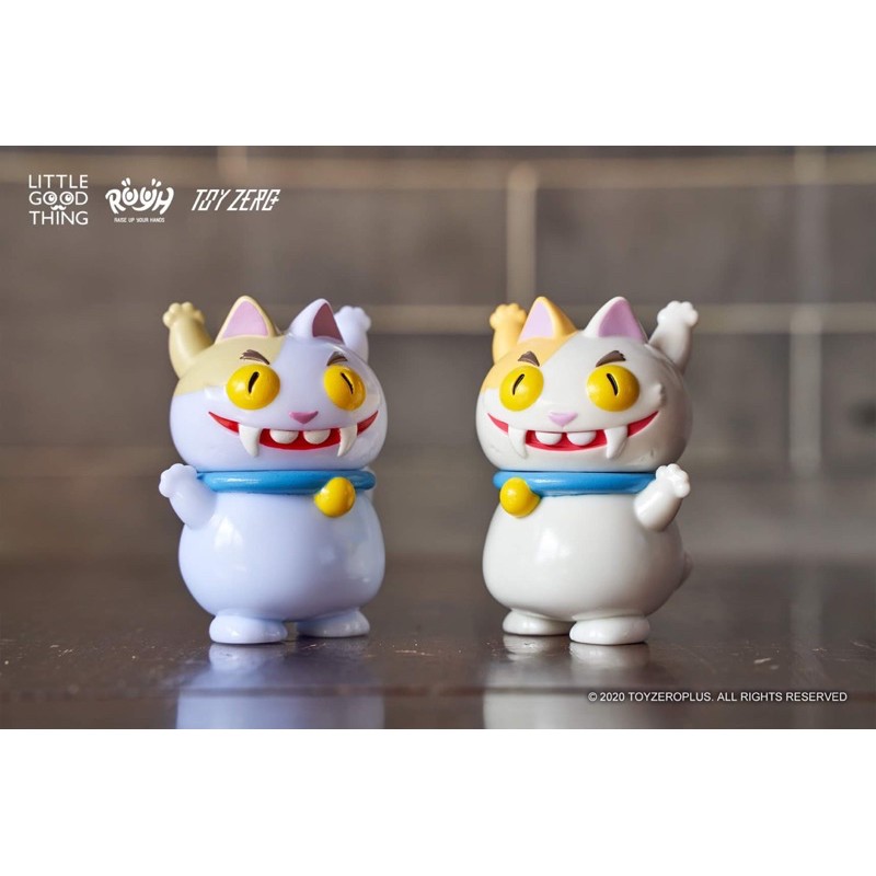 現貨 toyzero plus 吊卡式 貓爪爪 公仔 四手貓妖 the little good thing 招財貓 | 蝦皮購物